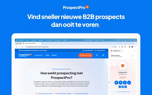 ProspectPro: Efficient B2B Prospecting Tool | Creati.ai