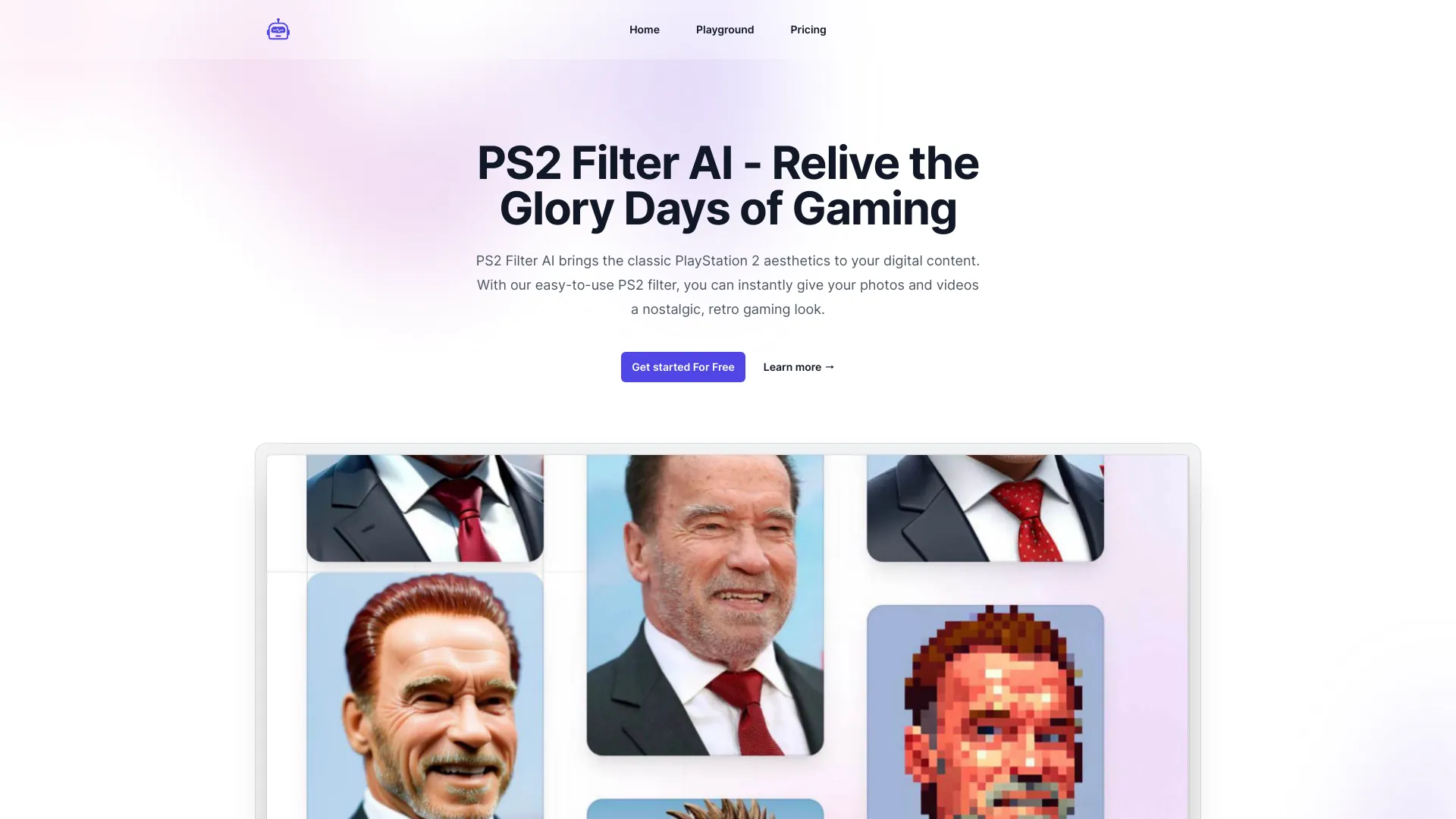 PS2 Filter: Transform Photos into Retro Gamestyle | Creati.ai