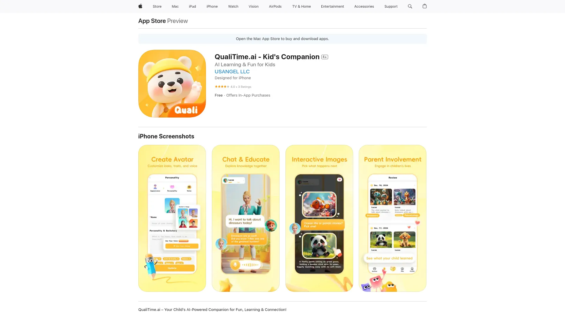 QualiTime.ai - Kid's Companion | Creati.ai