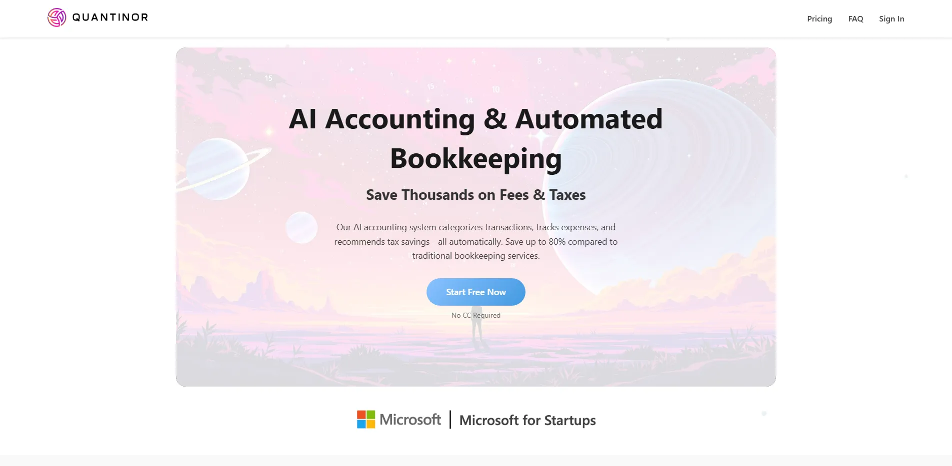 Quantinor: AI Accounting Made Easy | Creati.ai