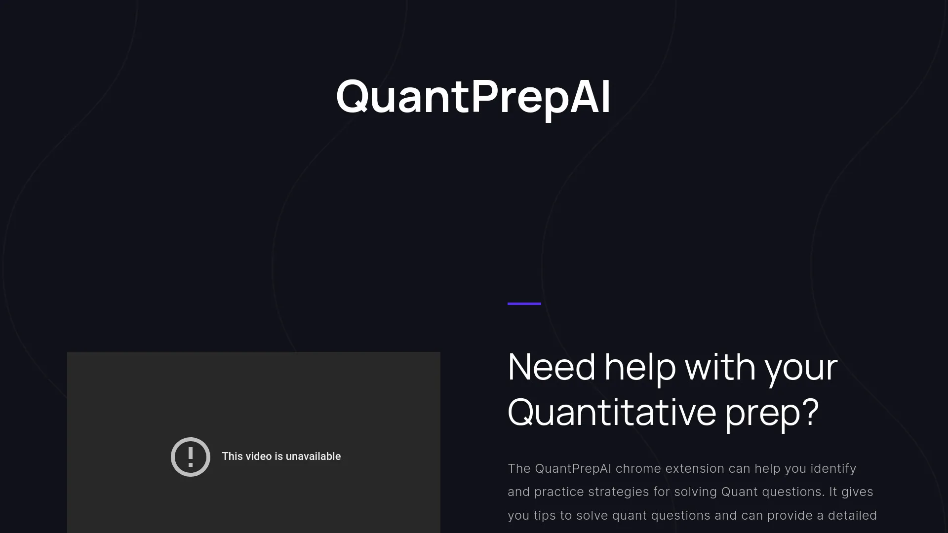 QuantPrepAI: Master GRE & GMAT Quant with AI | Creati.ai