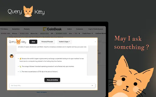 QueryKitty: ChatGPT Context on Any Website | Creati.ai