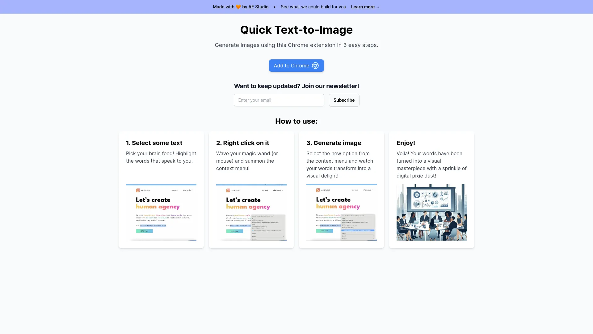 Quick Text-to-Image: Create Stunning Images from Text | Creati.ai