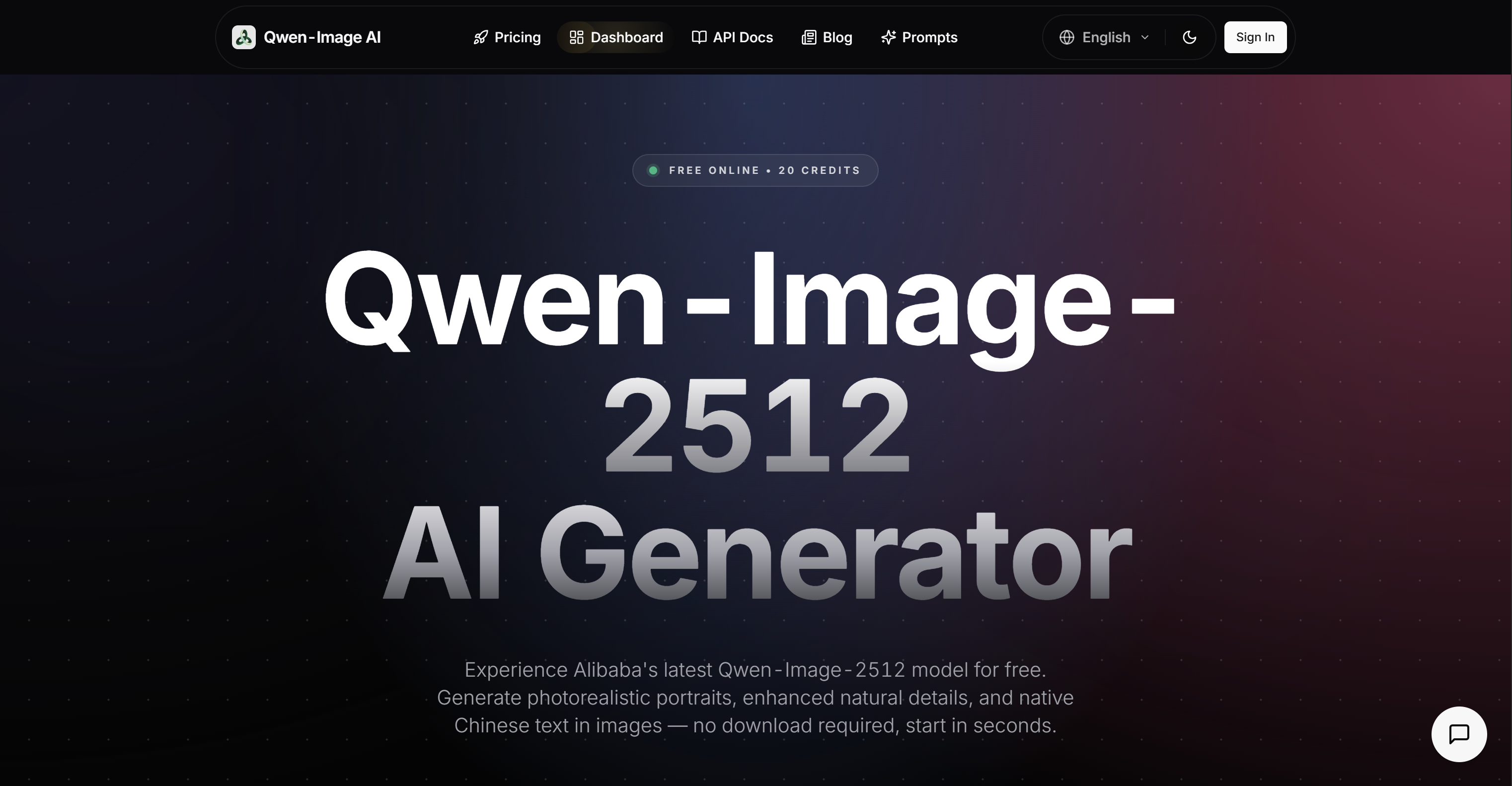 Qwen-Image-2512 | Ultra Fast AI Image Generator by Alibaba 2025 | Creati.ai