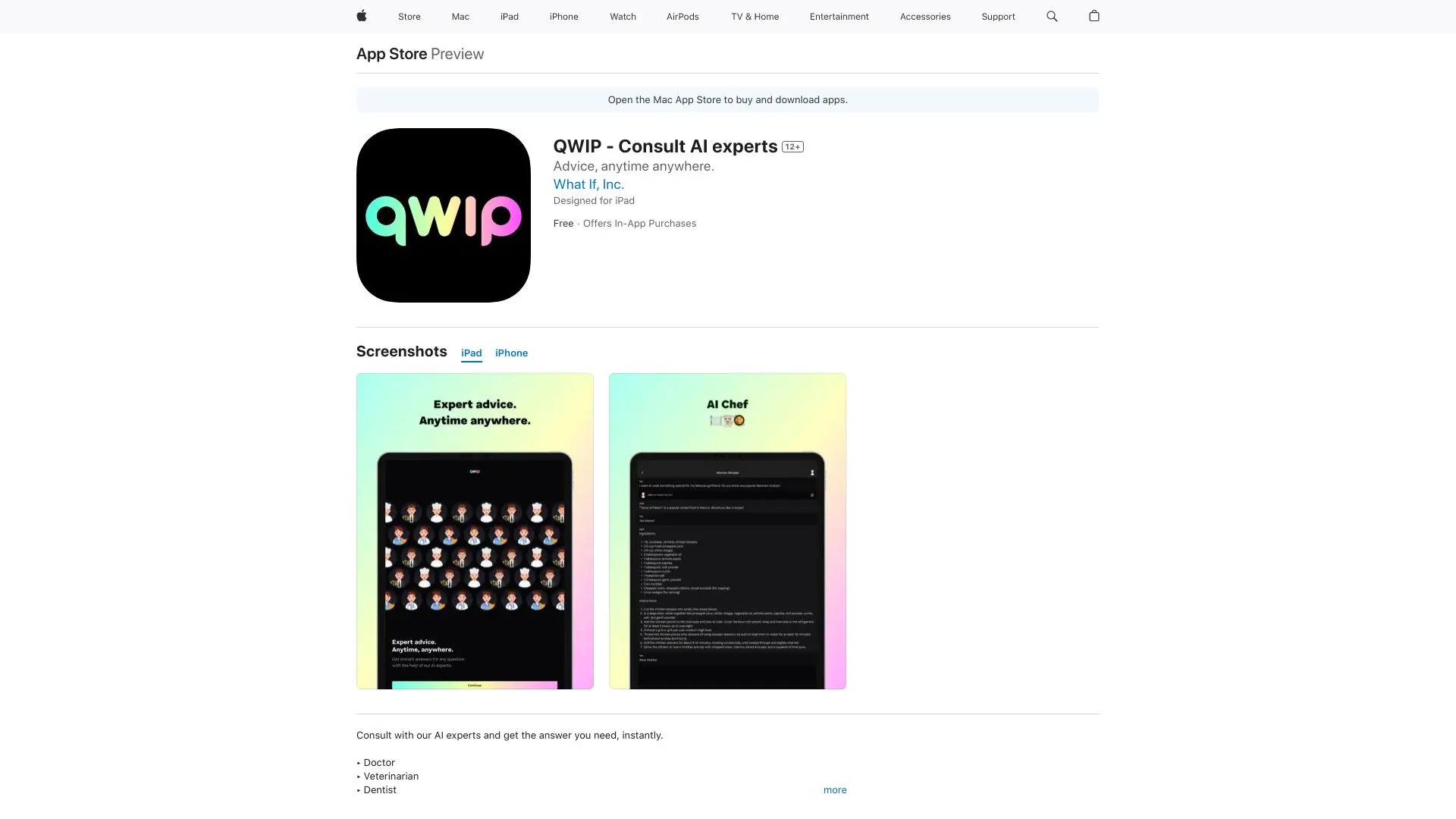 QWIP: Instant AI-Powered Expert Advice | Creati.ai