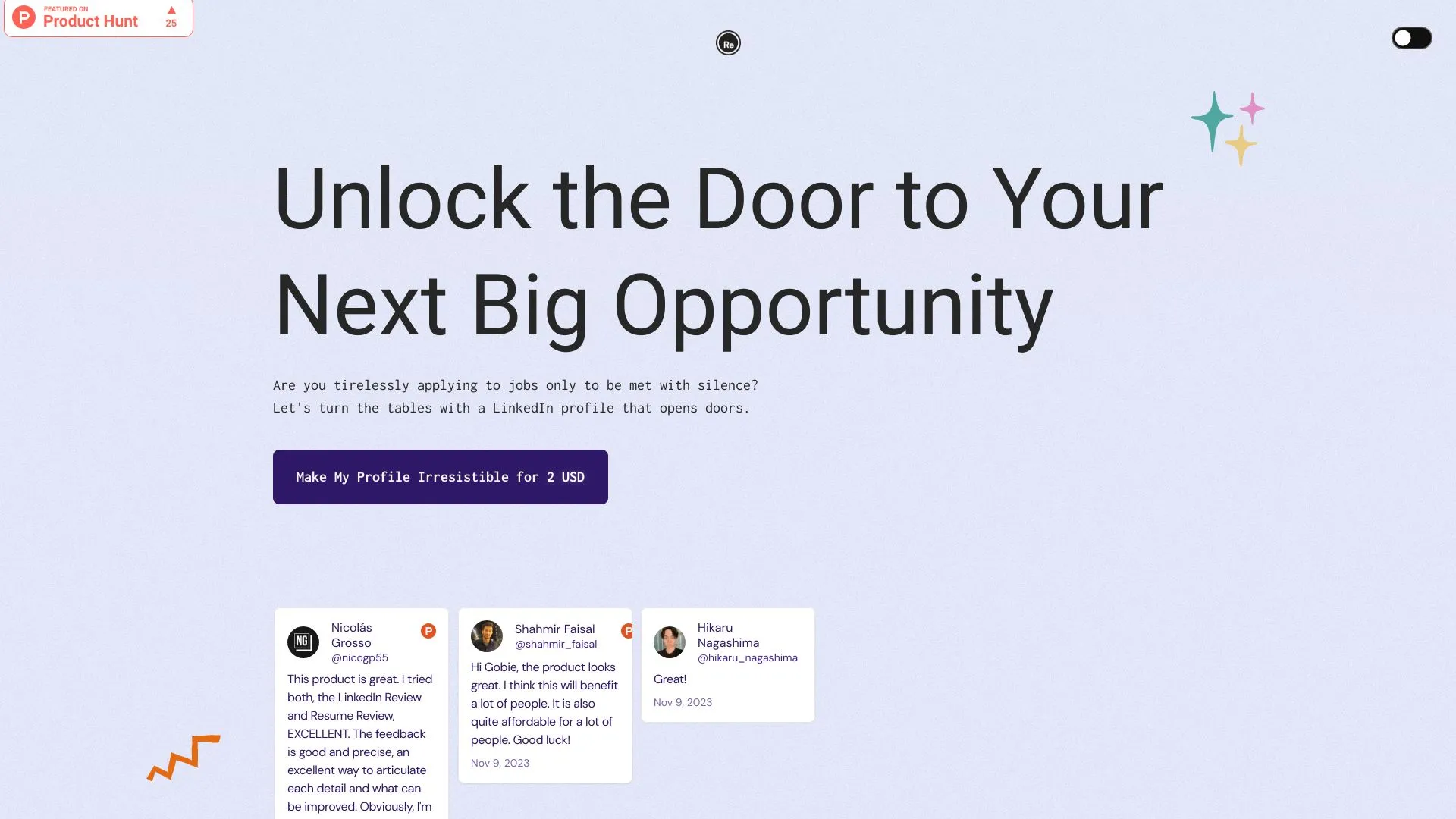 RateMyLinked: AI-Powered LinkedIn Profile Checker | Creati.ai