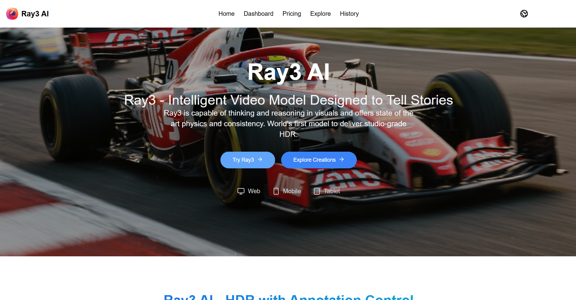 Ray3 AI : Génération vidéo HDR de qualité studio avec raisonnement ...