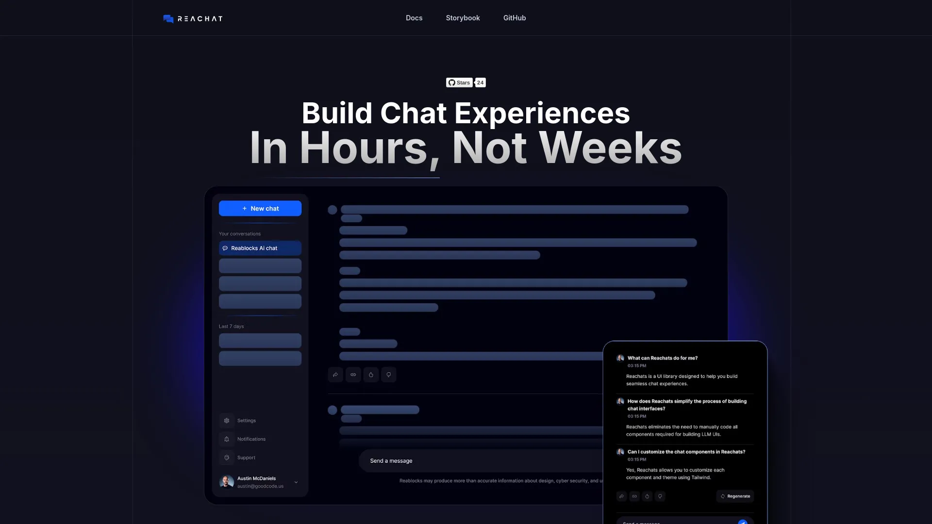 Reachat: Build Chat Experiences Efficiently | Creati.ai