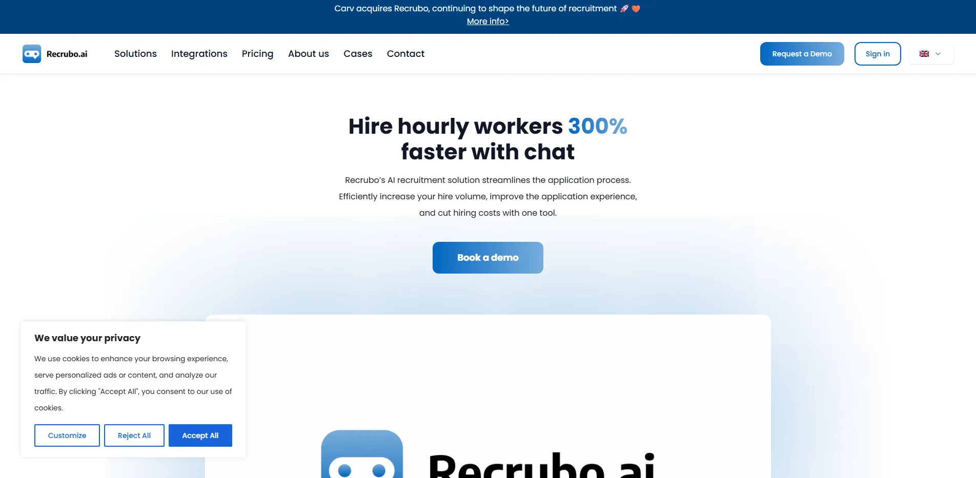 Recrubo.ai - AI-Powered Recruitment Agent | Creati.ai