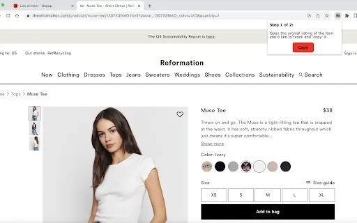 Relish - Tu asistente de reventa de ropa con IA | Creati.ai