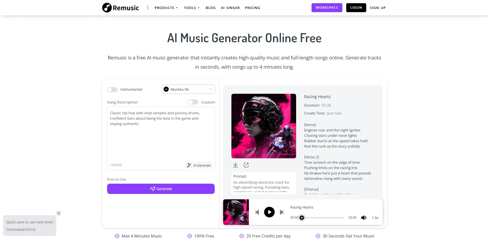AI Music Generation with Remusic | Creati.ai
