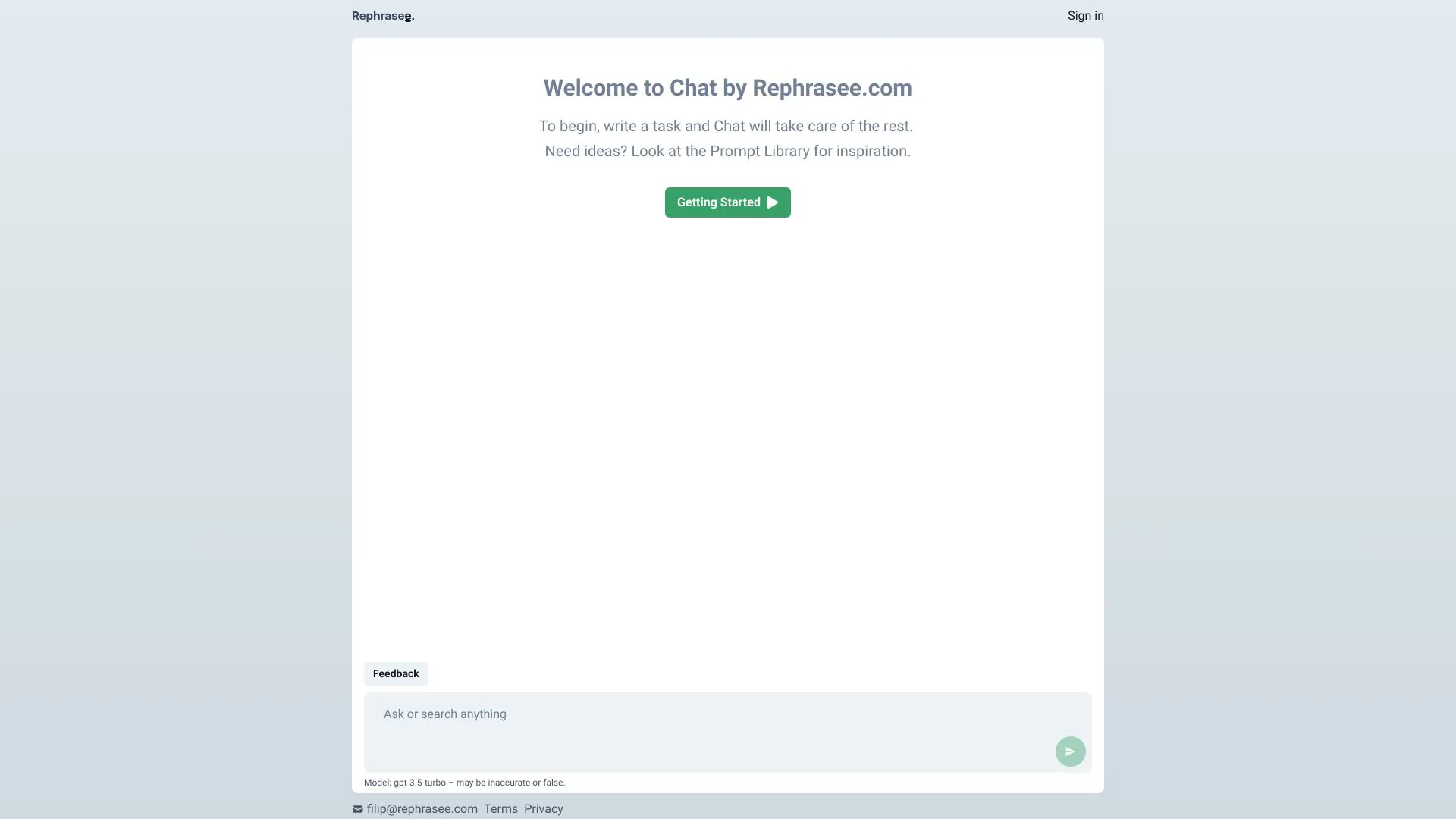 Rephrasee: AI-Powered Paraphrasing Tool for Flawless Writing | Creati.ai