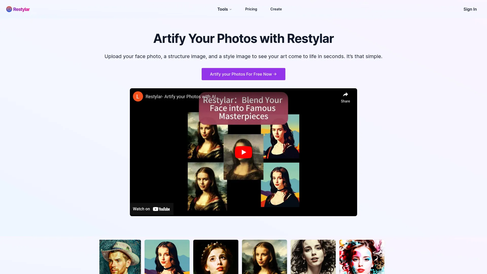 Restylar: AI-Powered Photo Editing Tools | Creati.ai