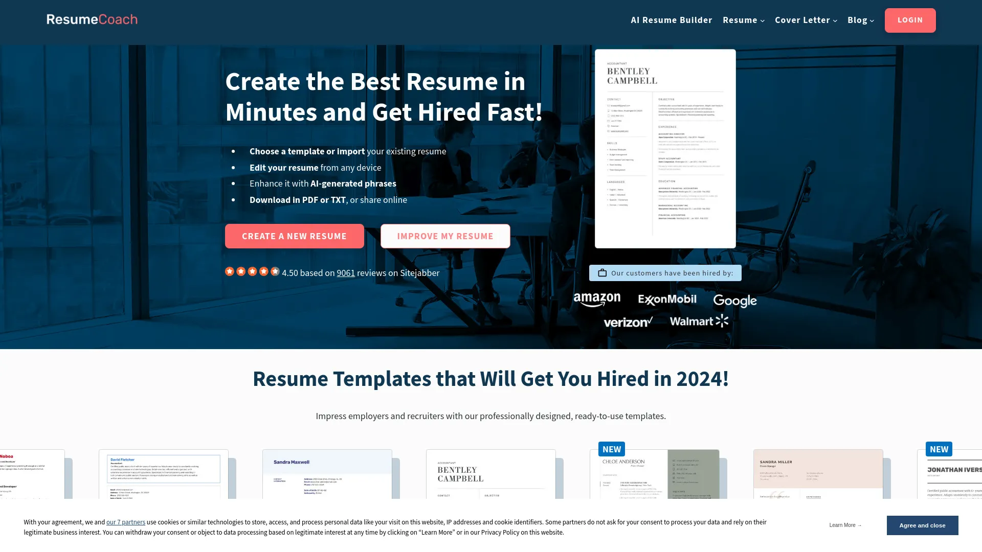 ResumeCoach: Build and Enhance Your Resume Easily | Creati.ai
