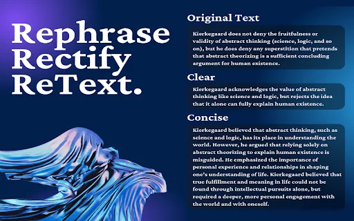 ReText - AI-Driven Text Enhancement Tool | Creati.ai