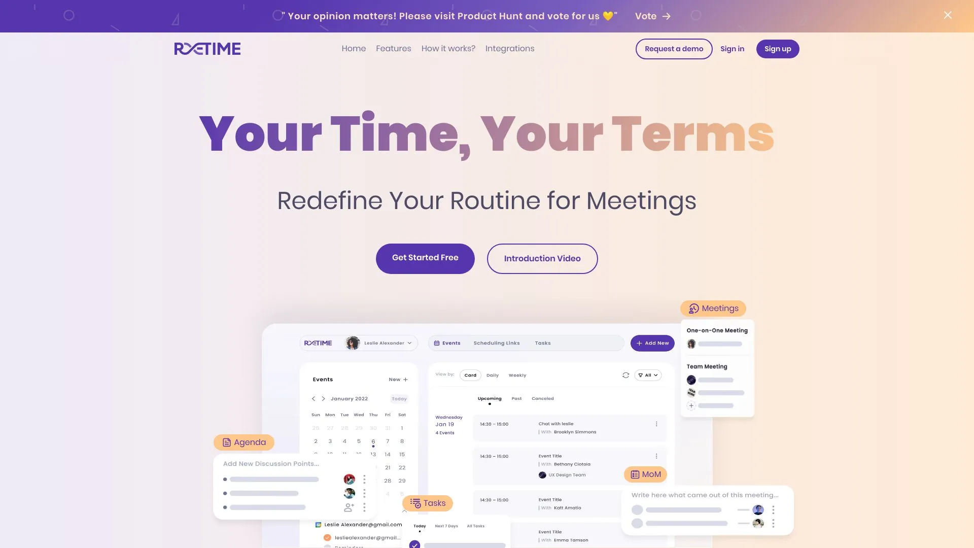 ReTime - Online Appointment Scheduling Software | Creati.ai