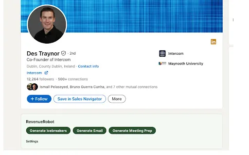 RevenueRobot AI Sales Assistant - Enhance Your LinkedIn Outreach ...