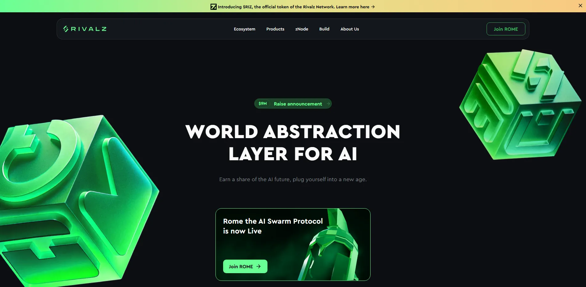 Rivalz Network: Conecta y mejora tus agentes de IA | Creati.ai