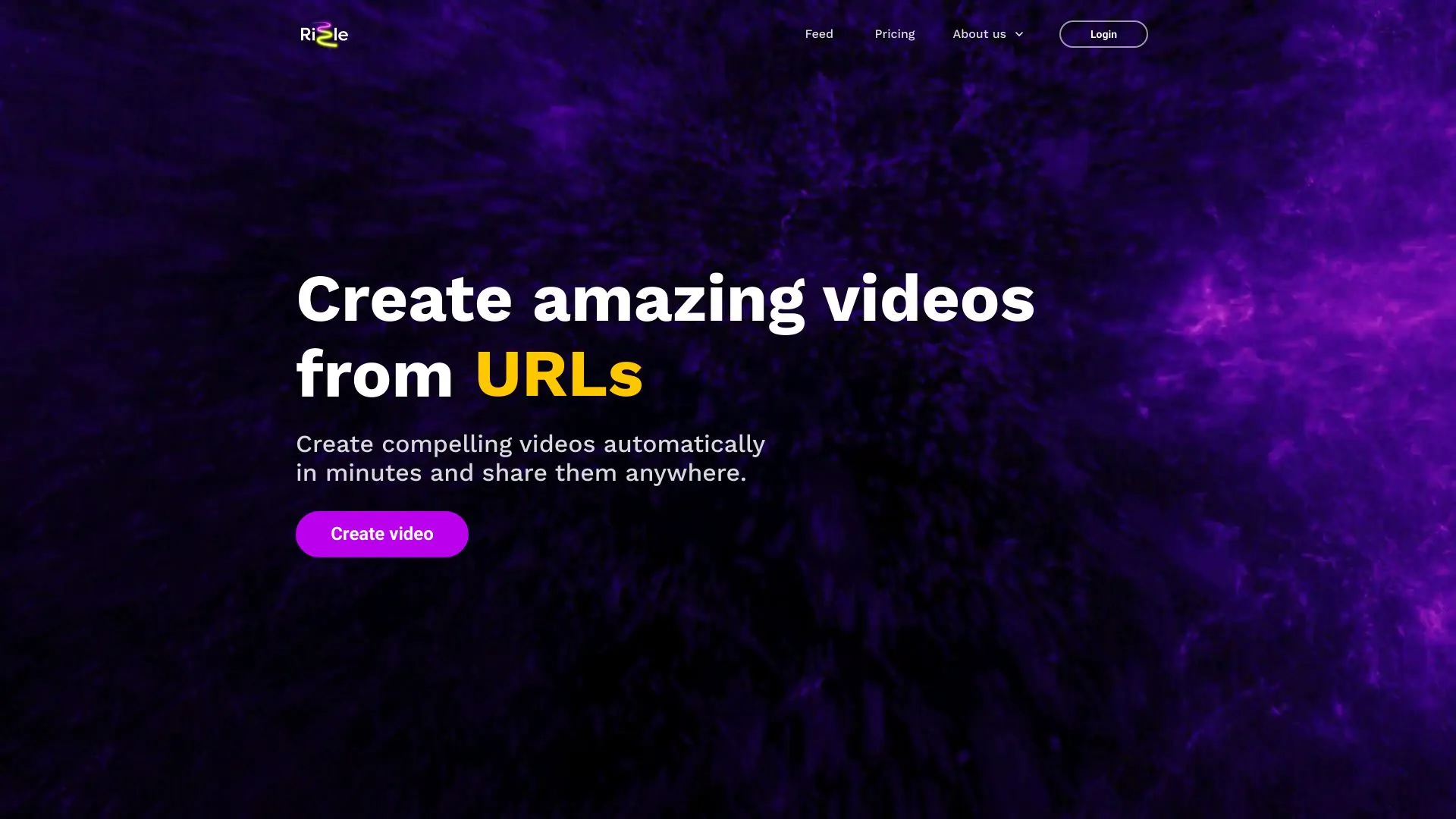 Rizzle - AI-Powered Video Creation Platform | Creati.ai