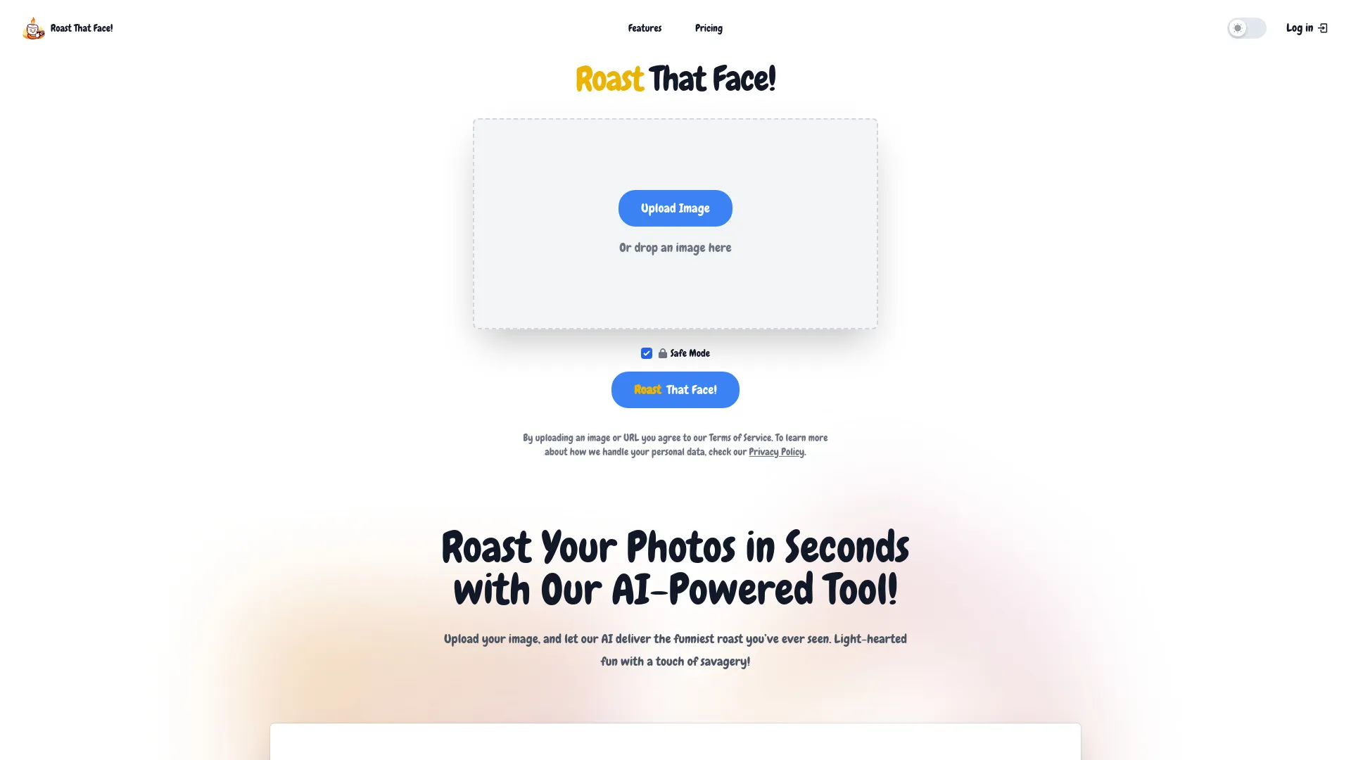 Roast That Face – Upload Pics & Get Roasted | Creati.ai
