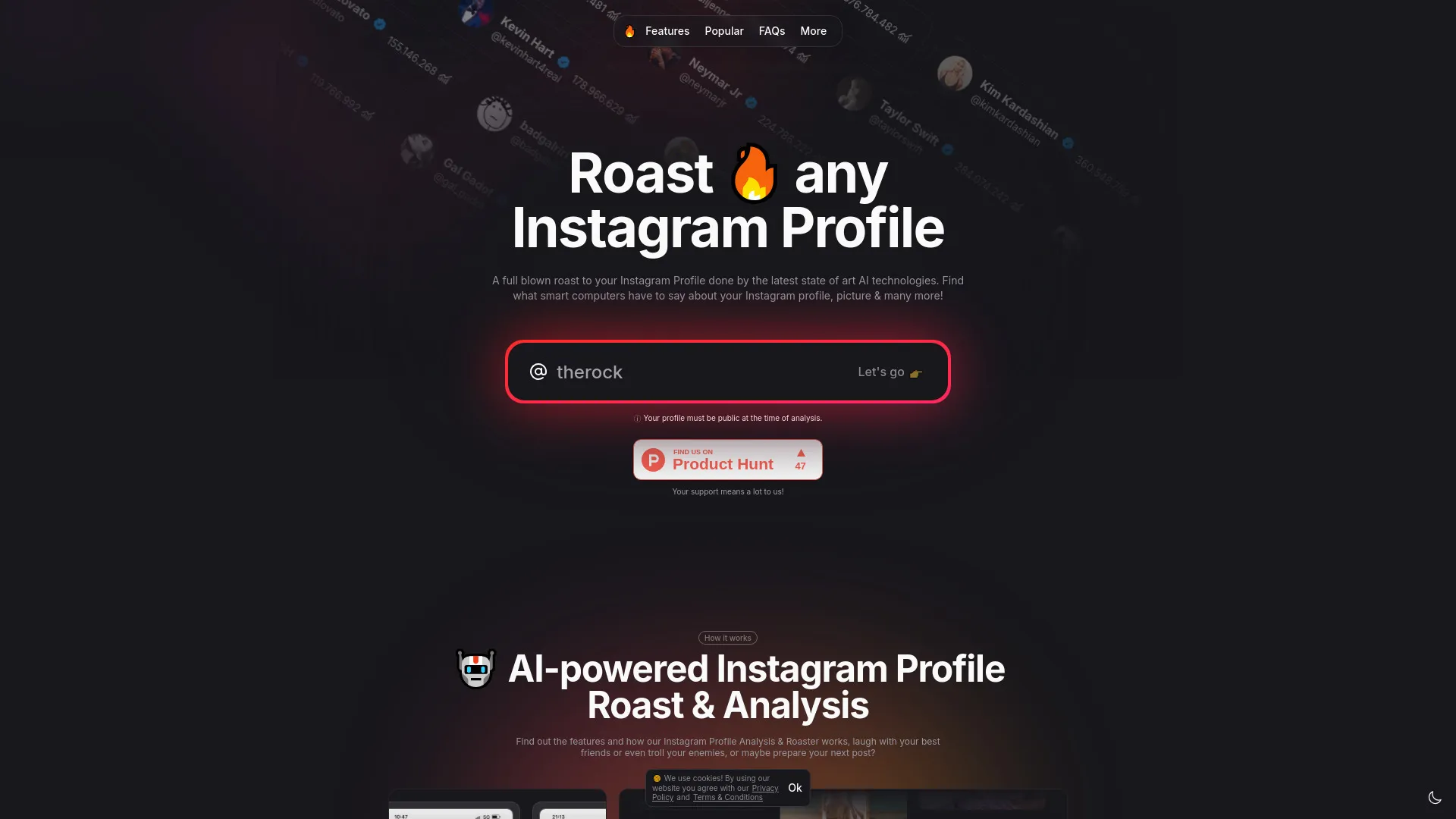 AI-Powered Instagram Profile Roasts and Analysis | Creati.ai