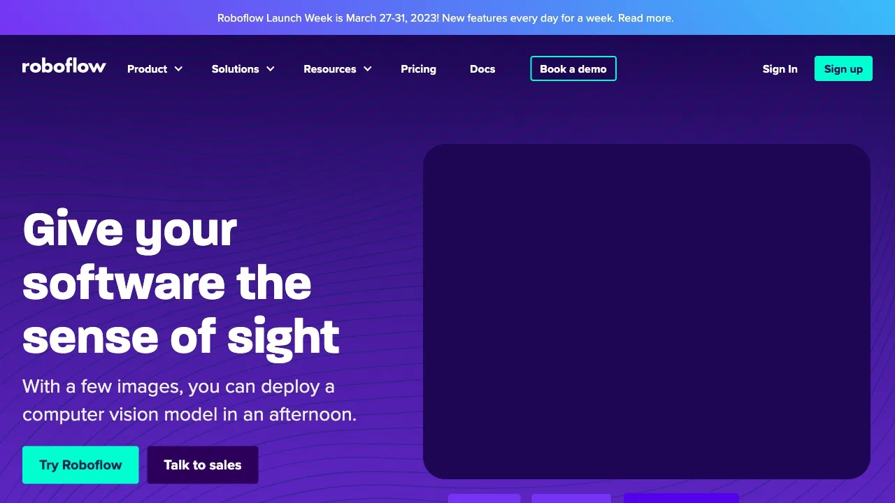 Roboflow：簡化計算機視覺模型開發 | Creati.ai
