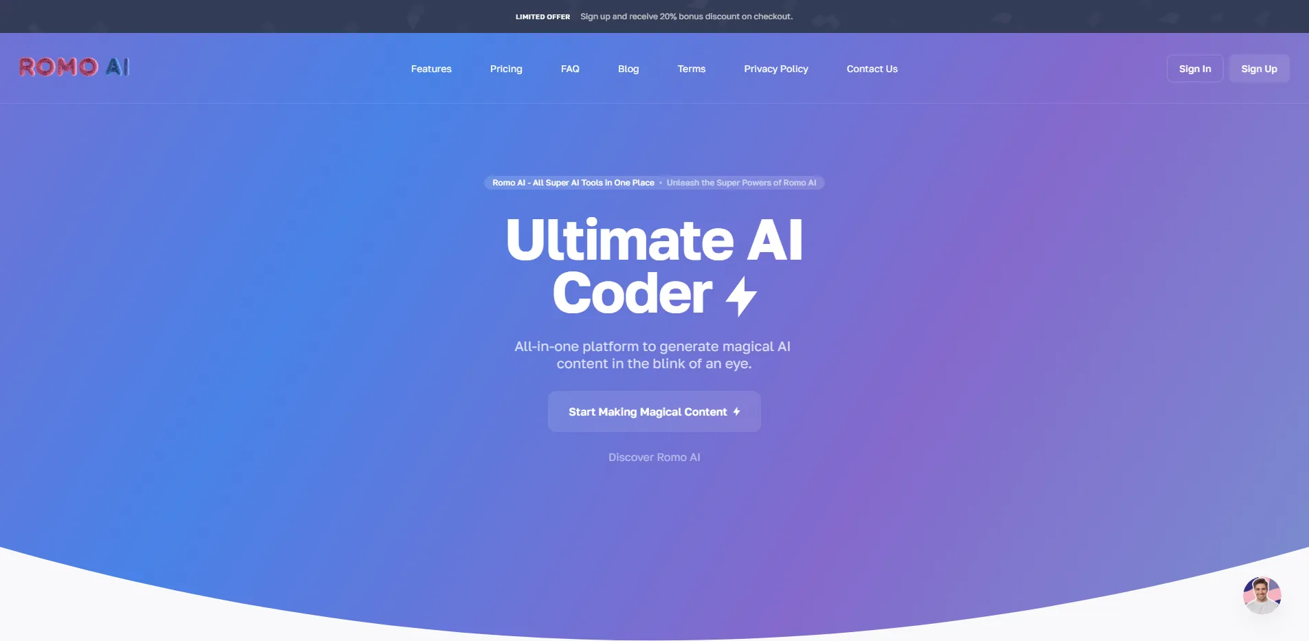 Romo AI: Your Advanced AI Assistant | Creati.ai