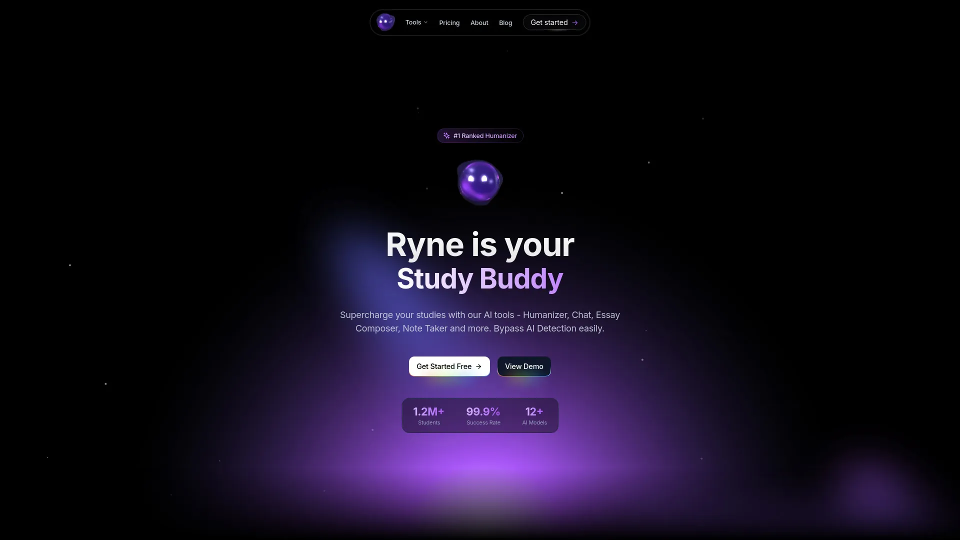 Ryne - AI-Powered Academic Tools for Students | Creati.ai