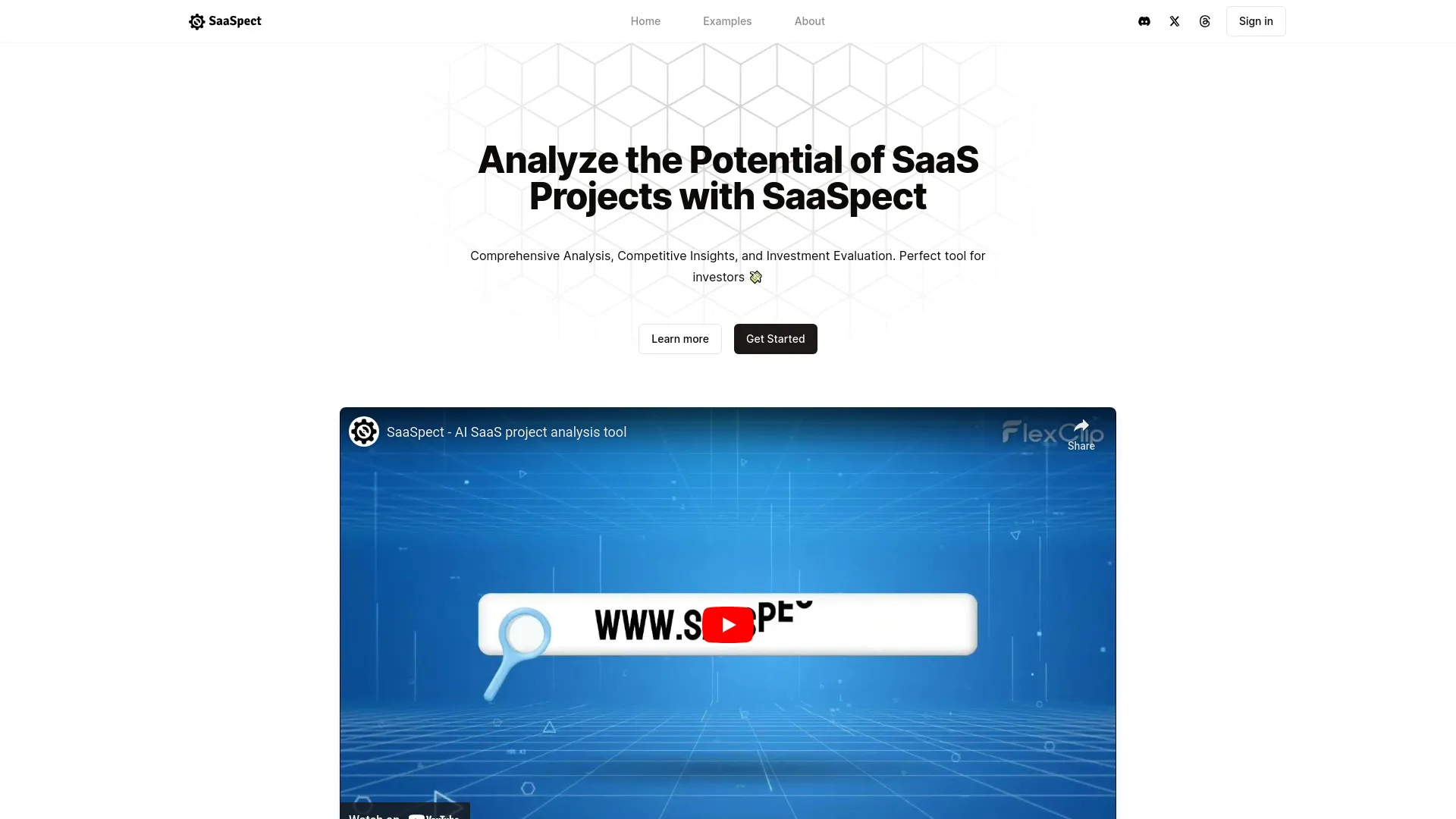SaaSpect: Análisis Integral para Proyectos SaaS | Creati.ai