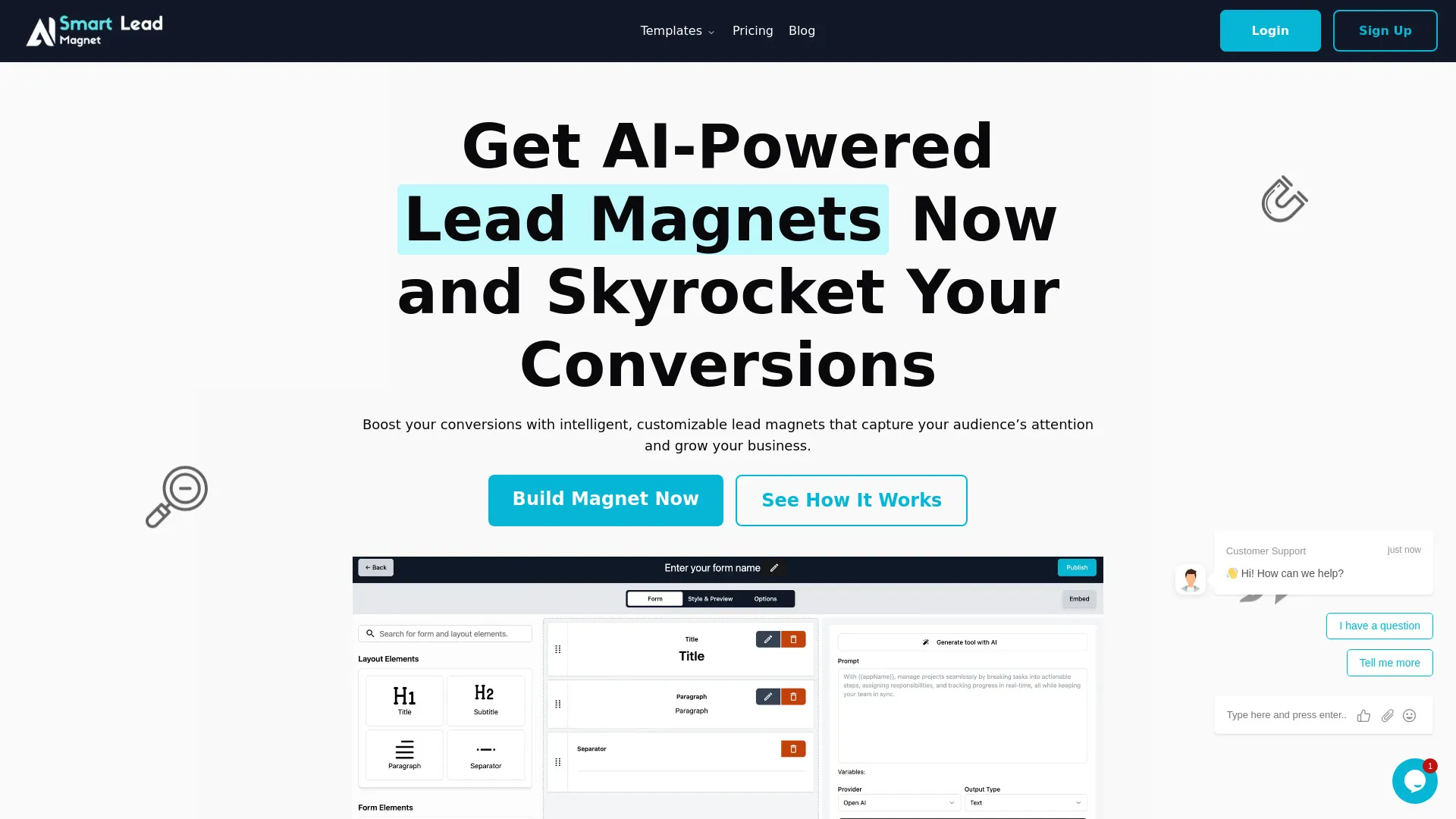 Smart Lead Magnet: AI-Powered Lead Generation Tools | Creati.ai