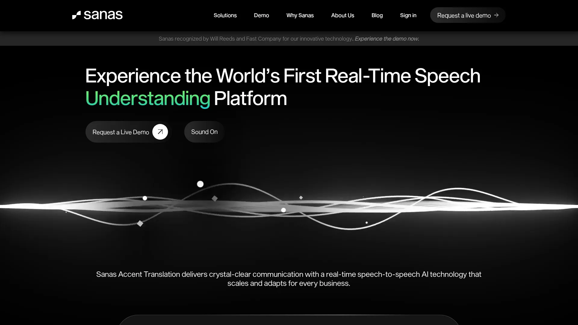 Sanas: Real-Time Speech Enhancement with AI | Creati.ai