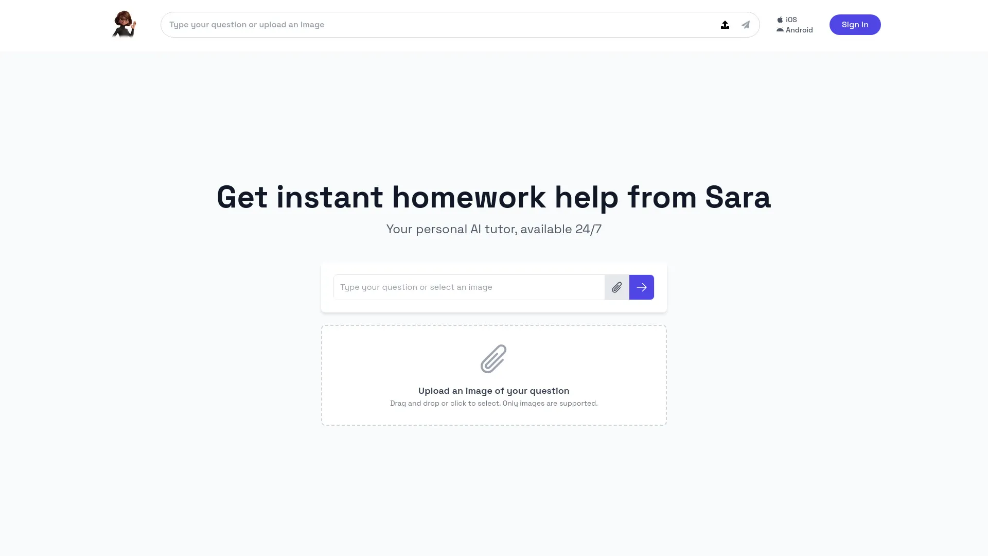 Sara - Tu tutor personalizado de IA y planificador de exámenes | Creati.ai