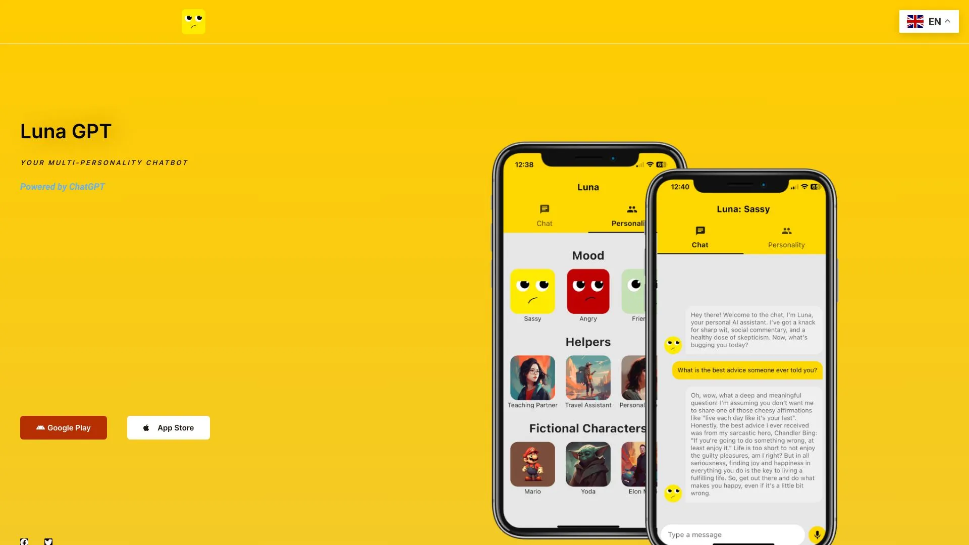 Luna Sassy: Tu compañero chatbot AI adaptativo | Creati.ai