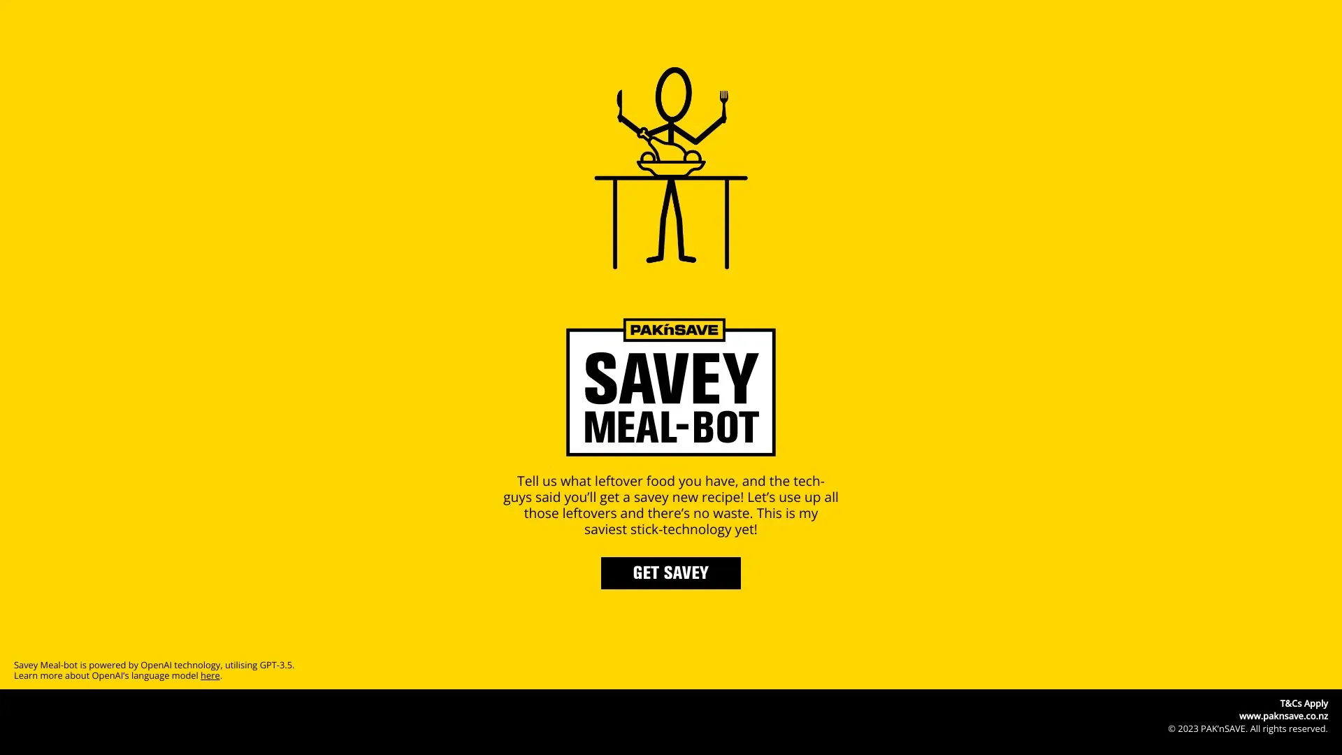 Savey Meal-Bot：將剩菜變為食譜 | PAK'nSAVE | Creati.ai