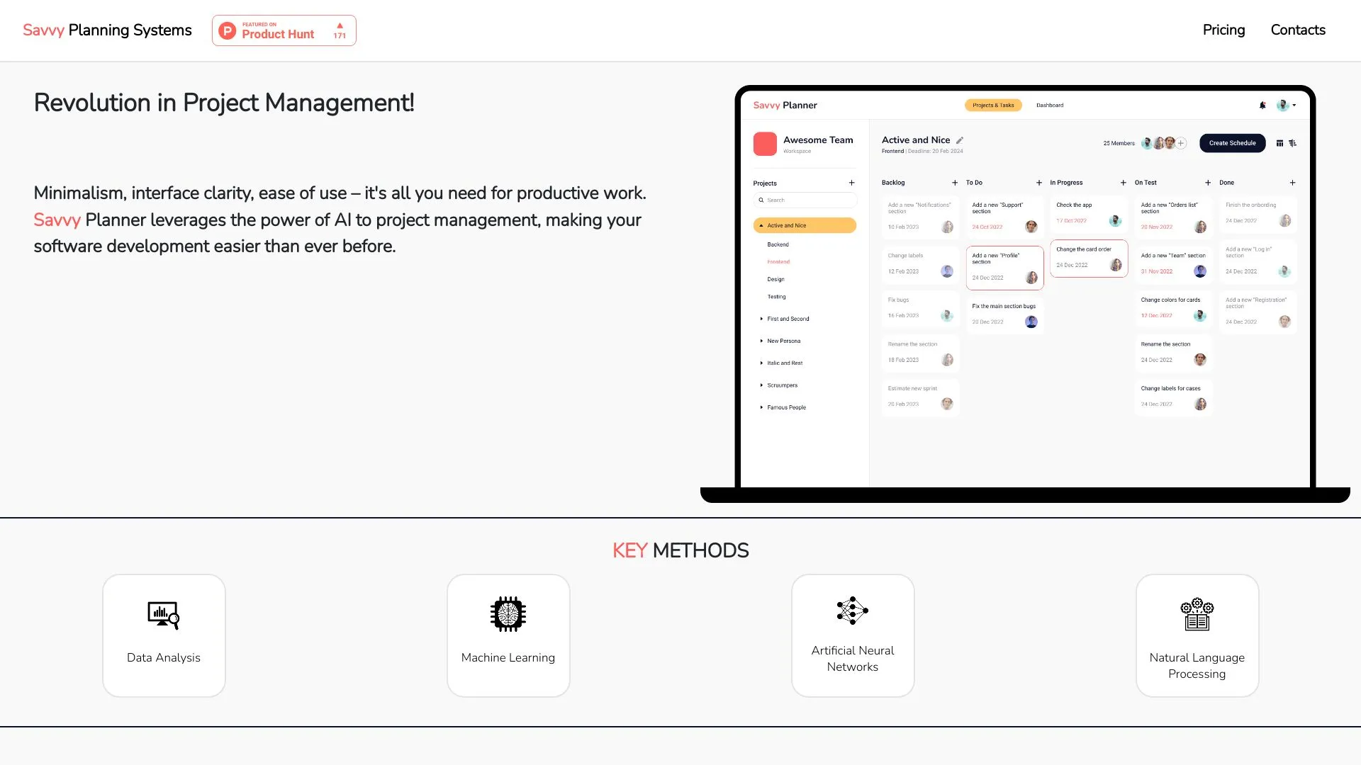 Savvy Planner - Herramienta de Gestión de Proyectos Impulsada por IA ...