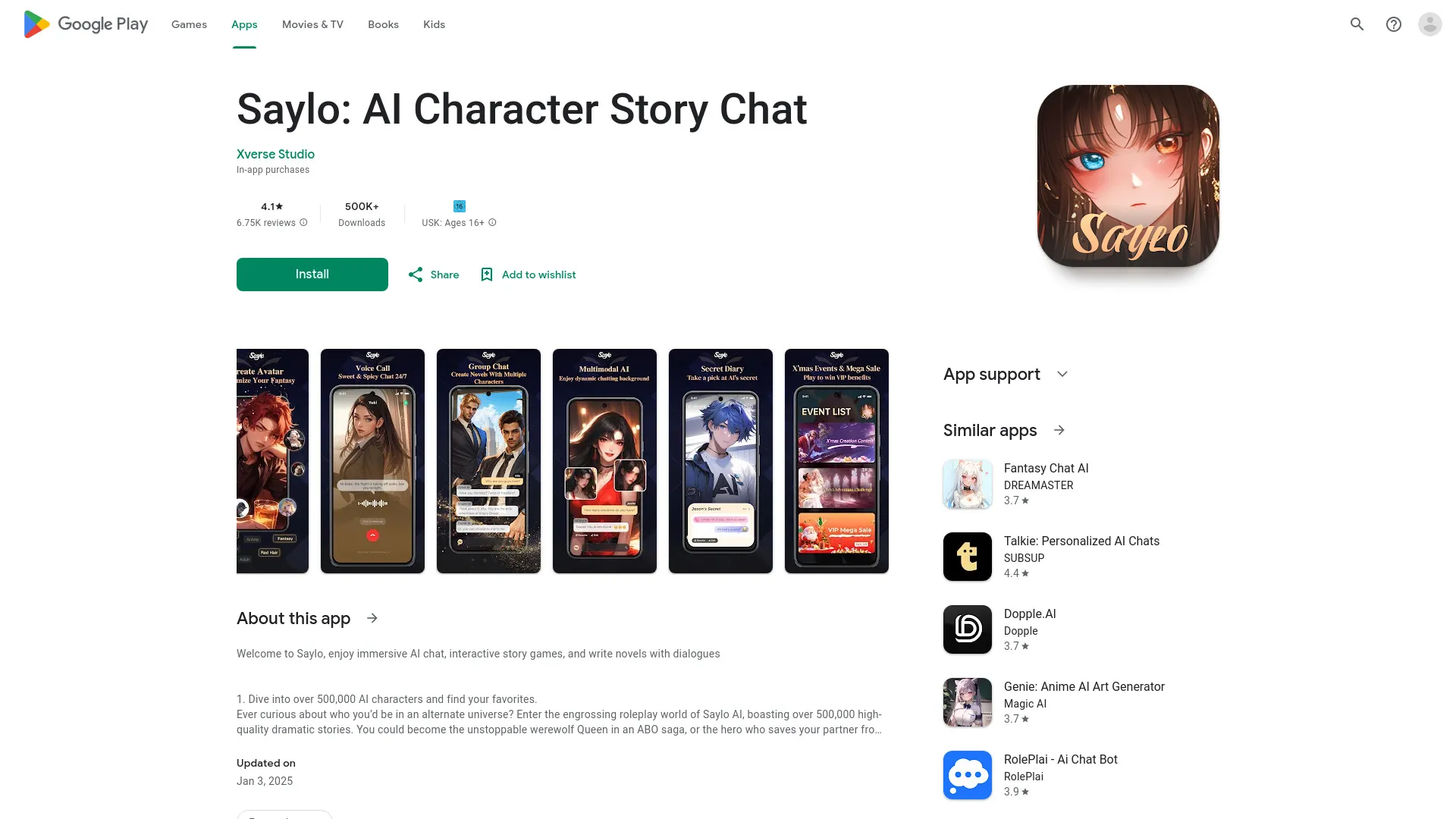 AI Story: Crea y Comparte Historias Generadas por IA | Creati.ai