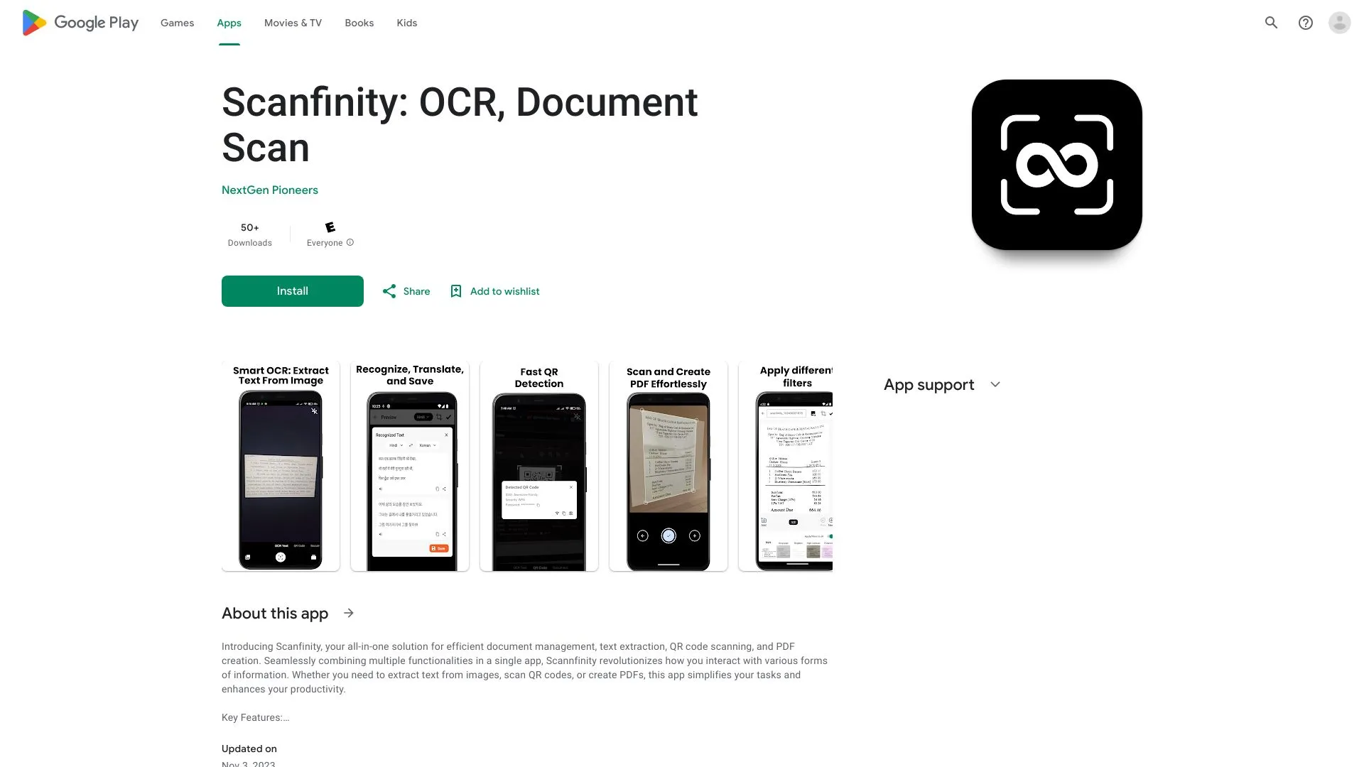 Scanfinity: Tu Aplicación Todo en Uno para la Gestión de Documentos | Creati.ai