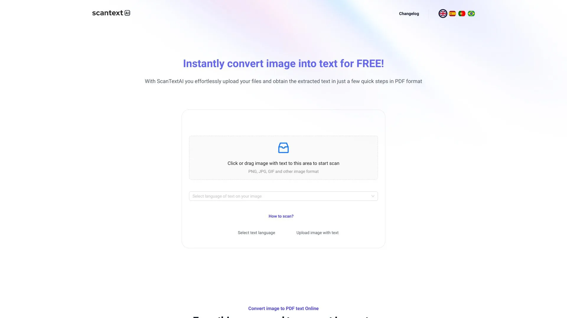 ScantextAI - Convert Image to Text Instantly | Creati.ai