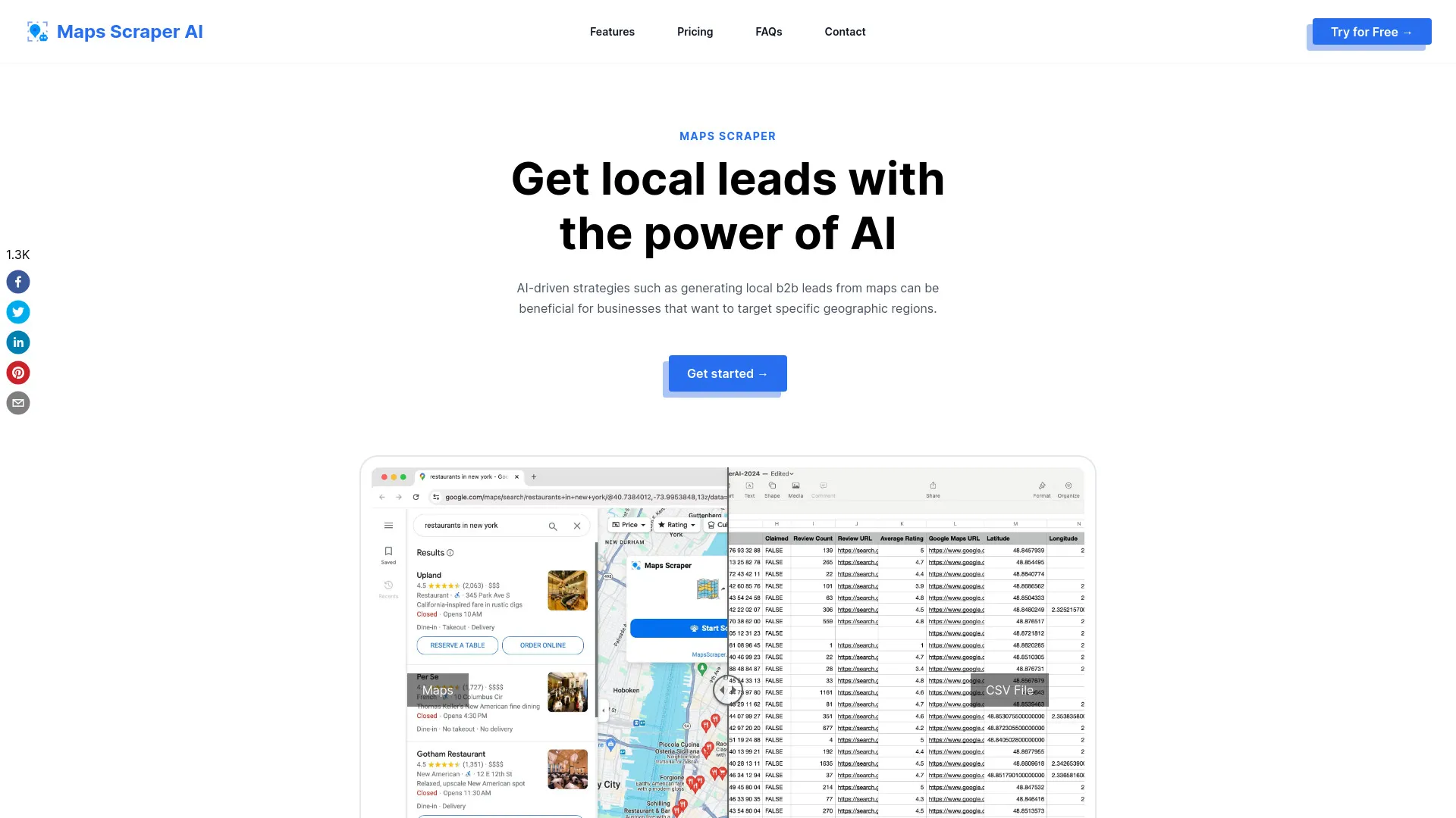 Generación de Leads Sin Esfuerzo con Maps Scraper AI | Creati.ai