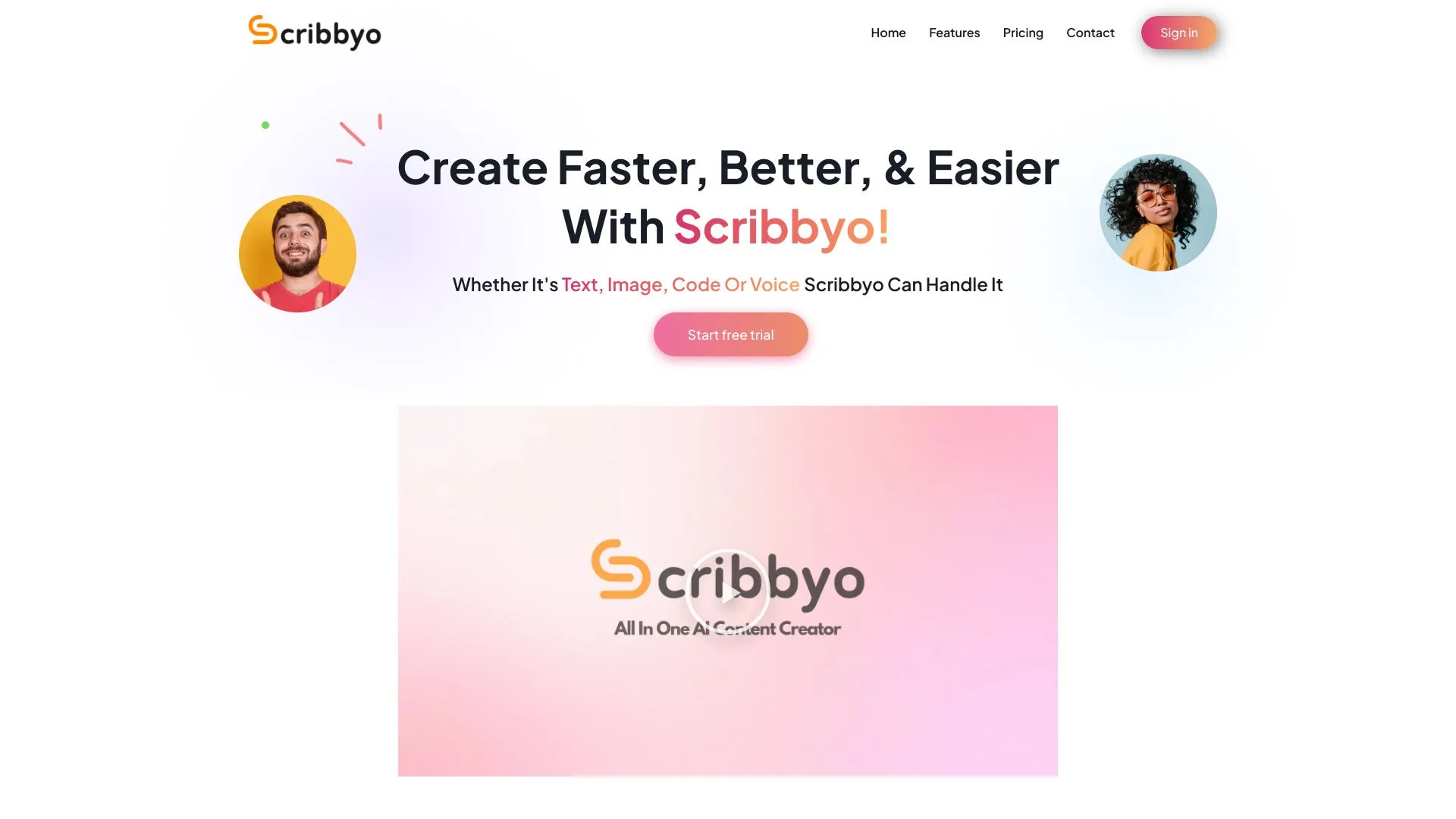Scribbyo - Your Ultimate AI Content Creation Solution | Creati.ai