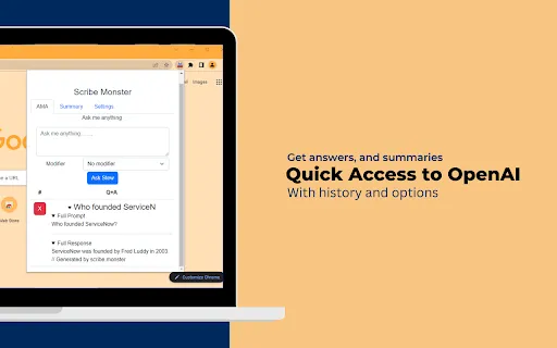 ScribeMonster: AI-Powered Coding Assistance Extension | Creati.ai
