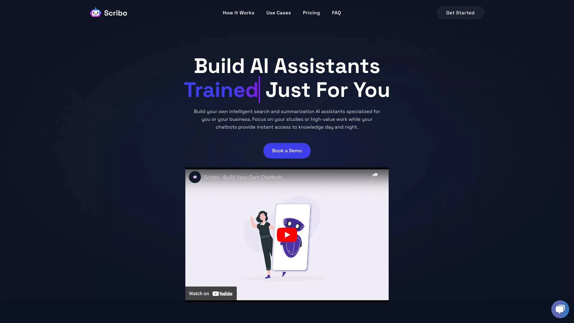 Scribo AI - Create Customized, Intelligent AI Assistants | Creati.ai