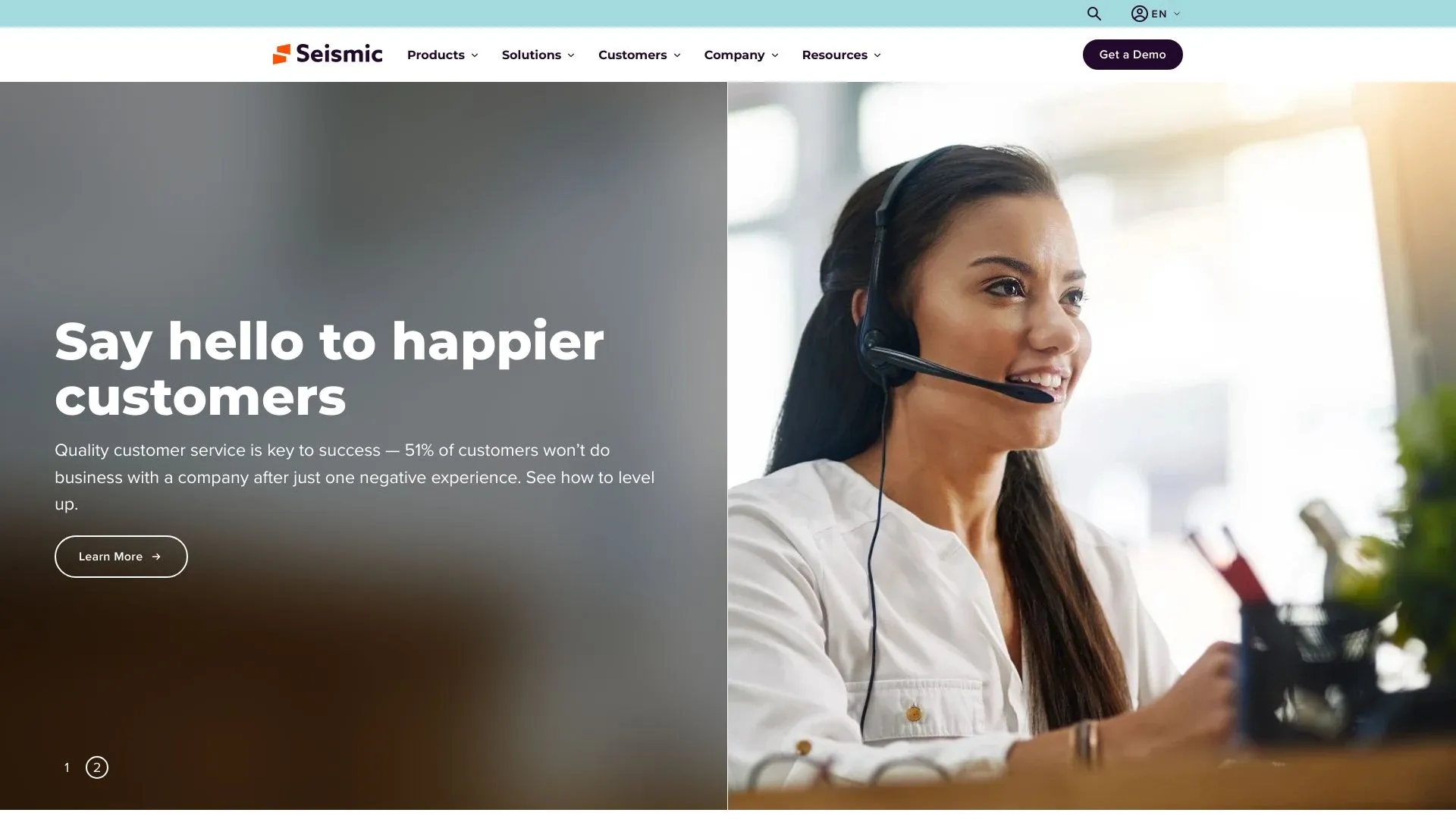 Seismic: AI-Driven Sales Enablement and Marketing Platform | Creati.ai
