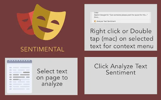 Sentimental: Sentiment Analysis Chrome Extension | Creati.ai