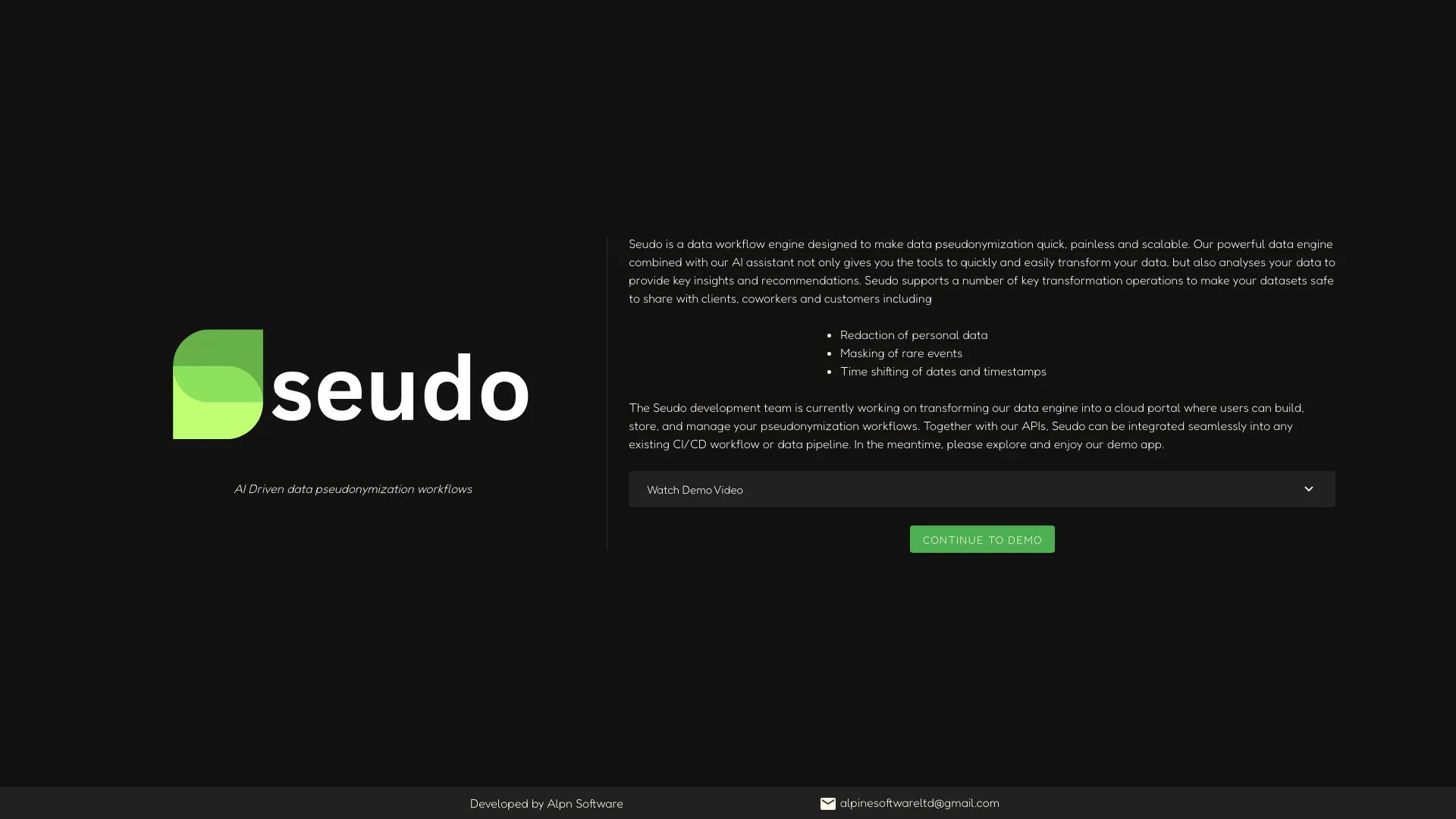 Seudo - Advanced Data Pseudonymization for Secure Sharing | Creati.ai