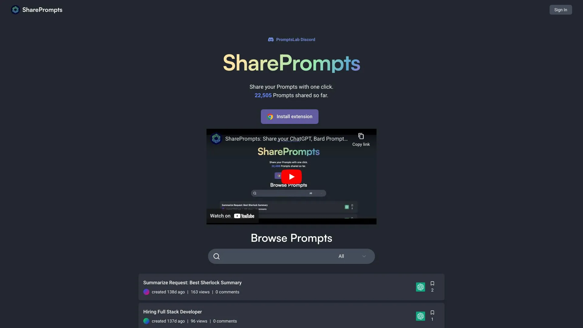 SharePrompts.ai - AI-Generated Prompts for Productivity & Creativity ...