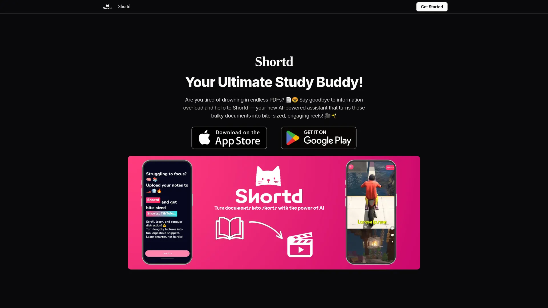 Shortd: Your Ultimate AI-Powered Study Assistant | Creati.ai