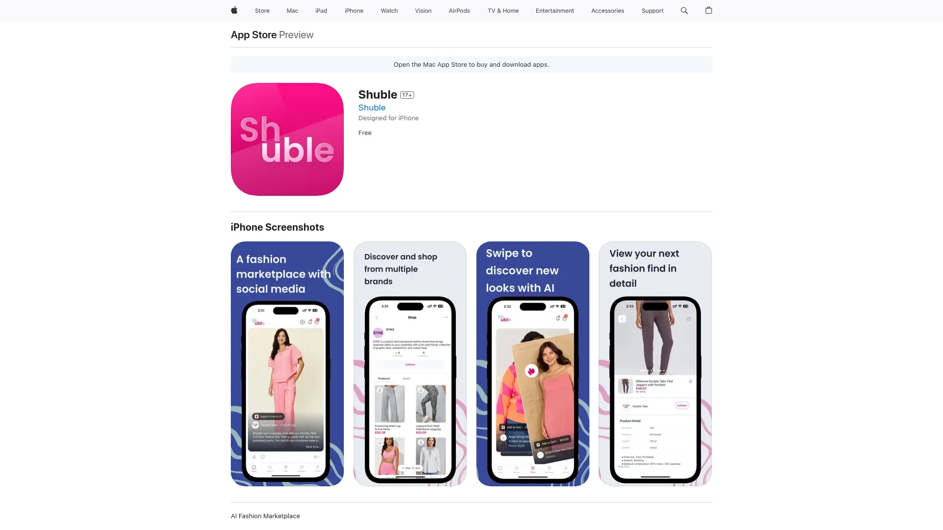 Shuble: Trendy Fashion Marketplace for Women | Creati.ai