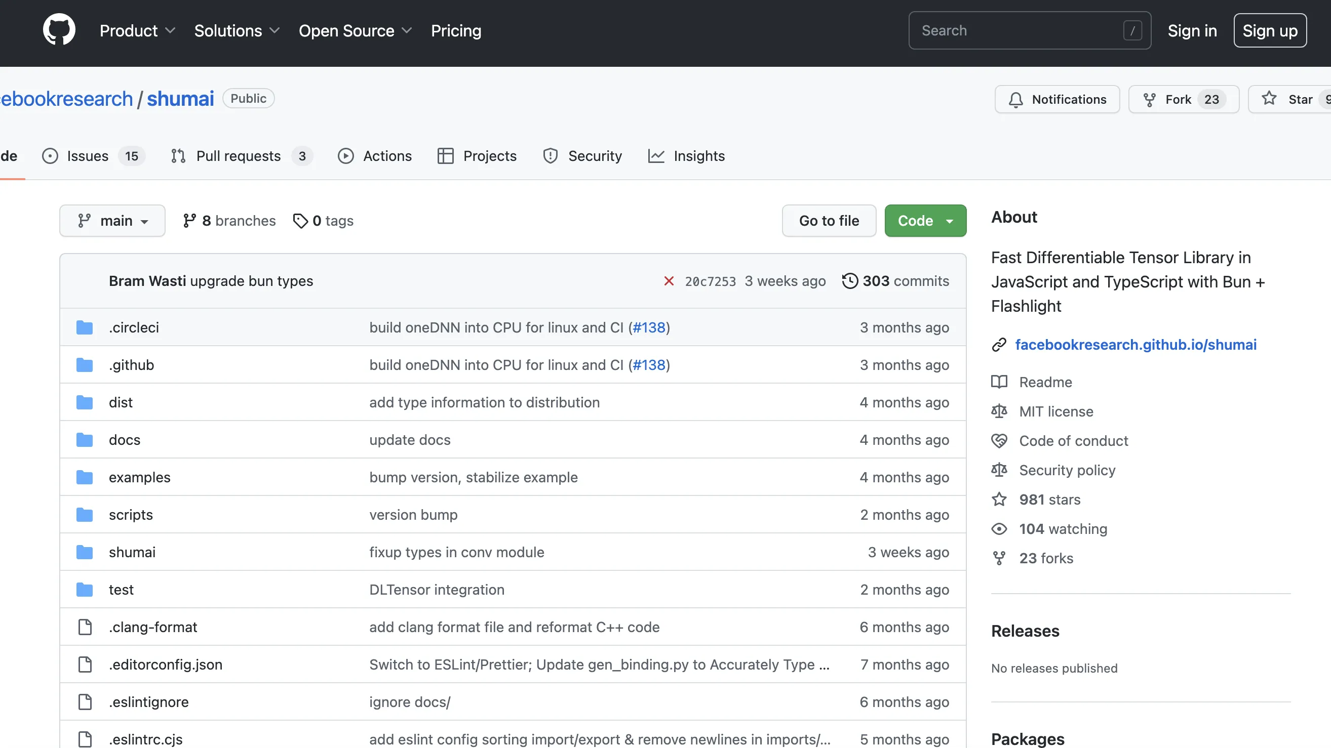 Shumai - High-Performance Differentiable Tensor Library | Creati.ai