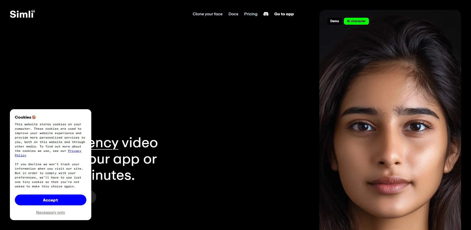 Simli AI Agent - Personalize Your Productivity | Creati.ai